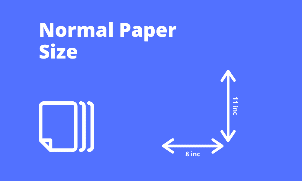 Normal Paper Size